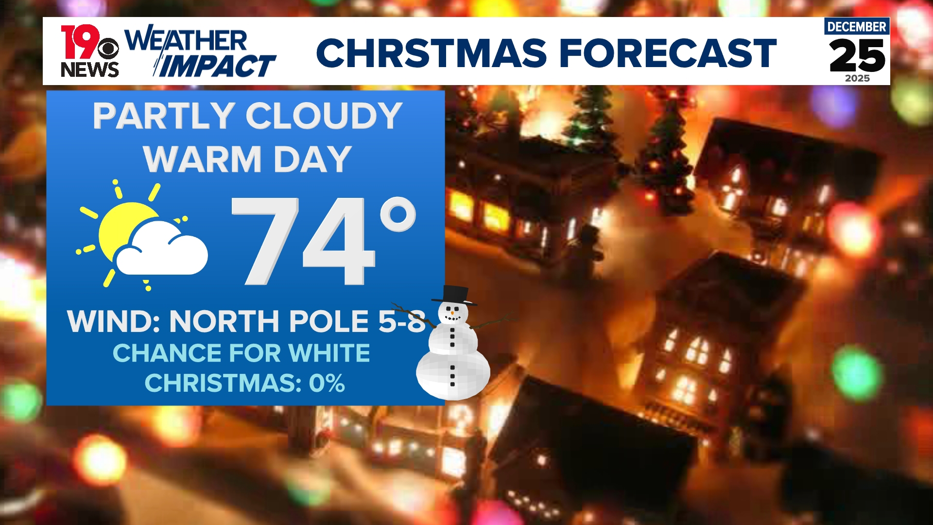 A big weather warm up for Christmas in South Carolina | wltx.com