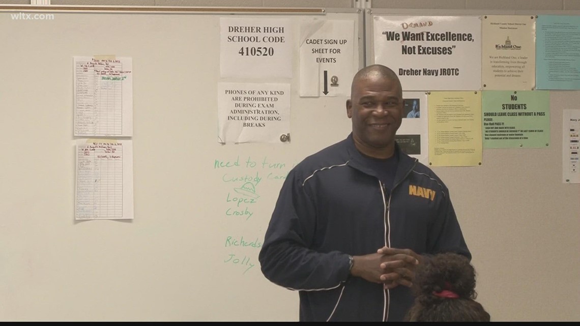 Teacher of the Week: Chief Petty Officer James Harris | wltx.com