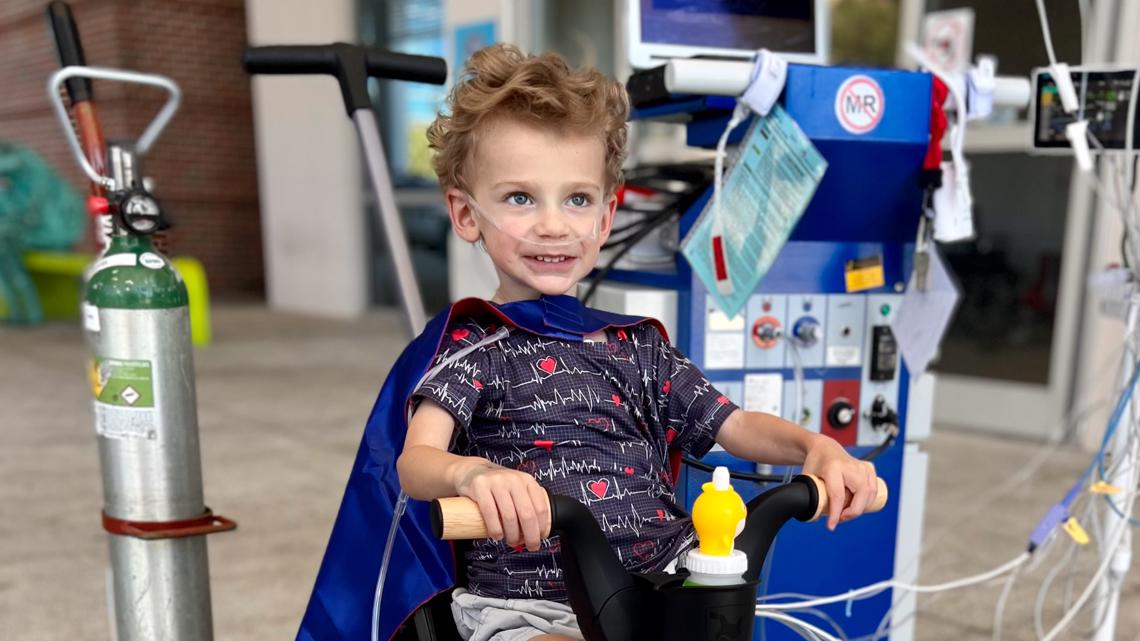 Lexington community rallies around Luke Fossell, in need of heart ...