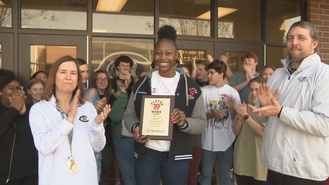 Camden's Joyce Edwards is one of three finalists for the Gatorade ...