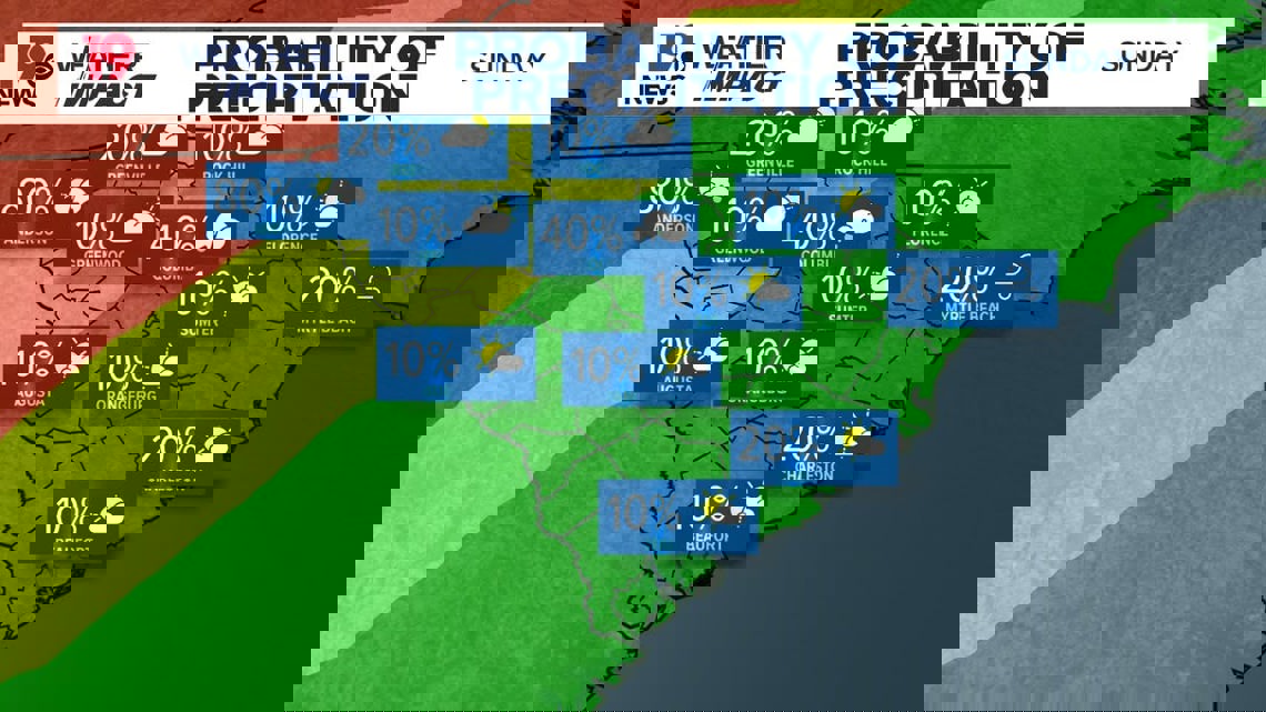 Warm weather peaks Sunday in Columbia before storms hit Monday | wltx.com