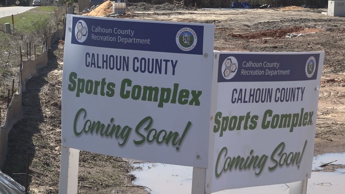 $2.5 million sports complex under construction in Calhoun County | wltx.com