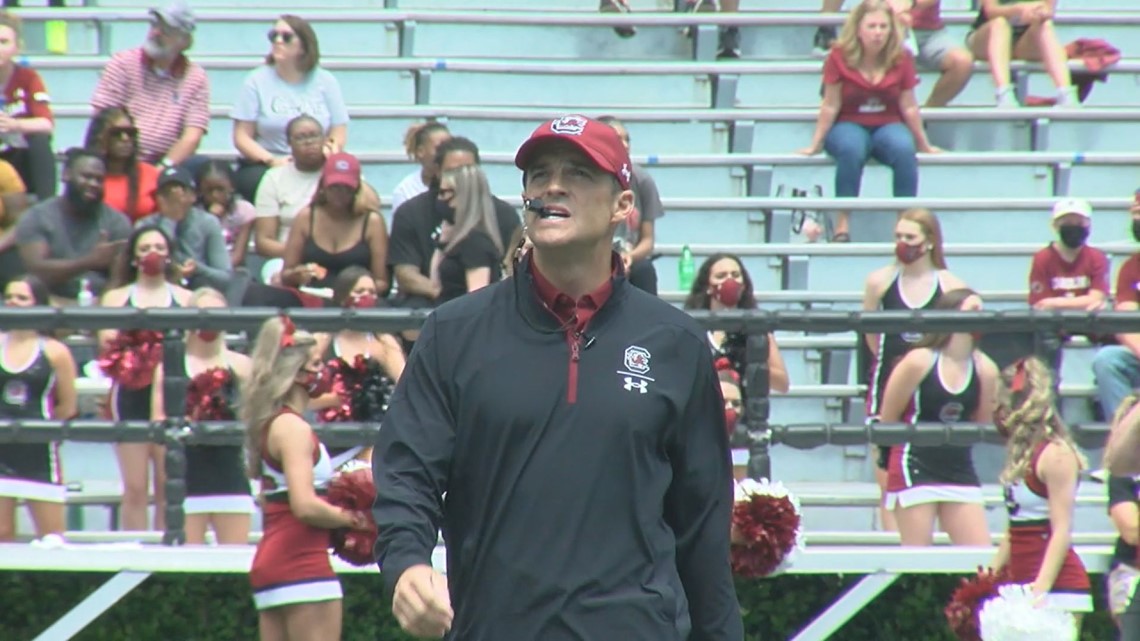 First Spring Practice season for Shane Beamer wraps up with the Garnet ...