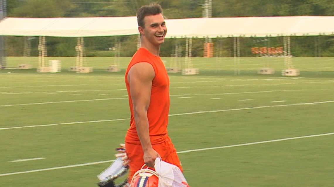 Will Taylor gears up for year two at Clemson | wltx.com
