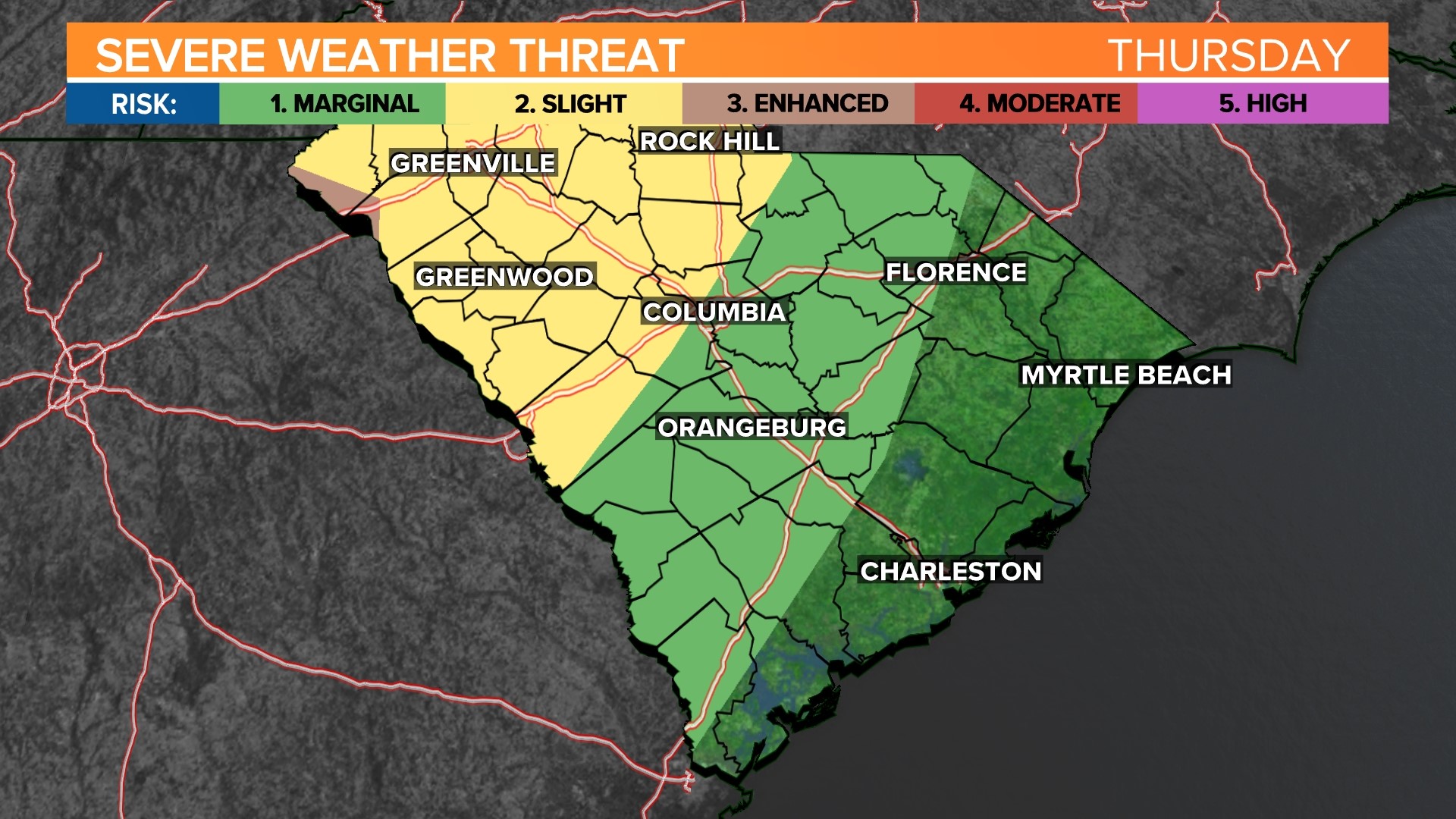 Severe weather possible for South Carolina | wltx.com