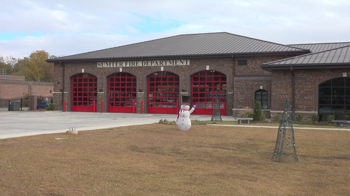Almost time for the Sumter Fire Department's Christmas lights | wltx.com