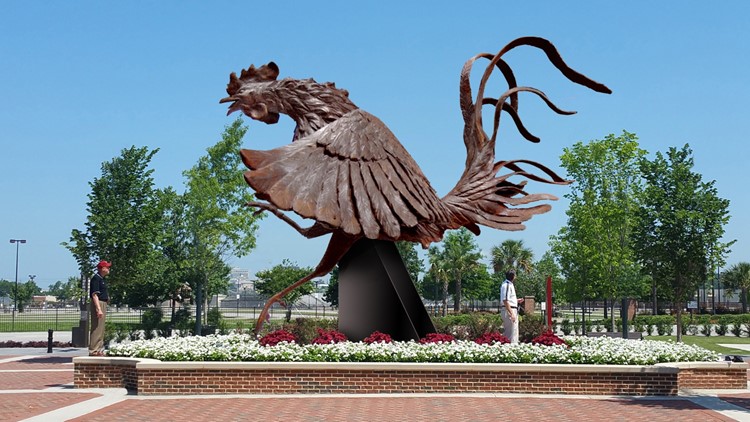 A'ja Wilson statue approved for Colonial Life Arena | wltx.com