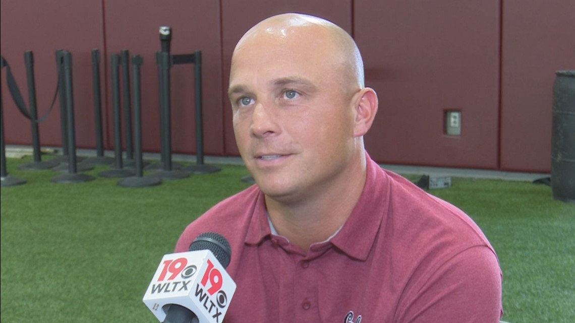 Justin Stepp is departing South Carolina for a Big 10 program | wltx.com