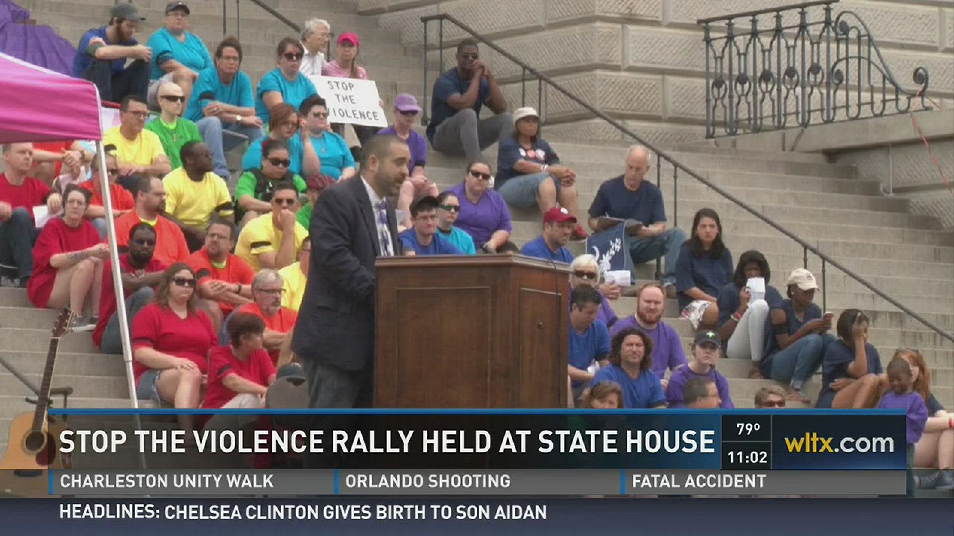 Groups Hold Stop the Violence Rally at State House | wltx.com