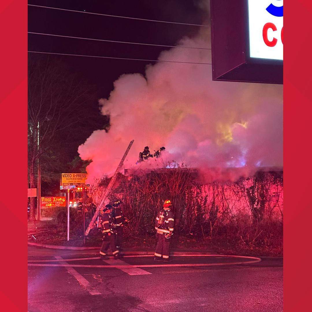 Fire crews knock down warehouse fire on Two Notch Road | wltx.com