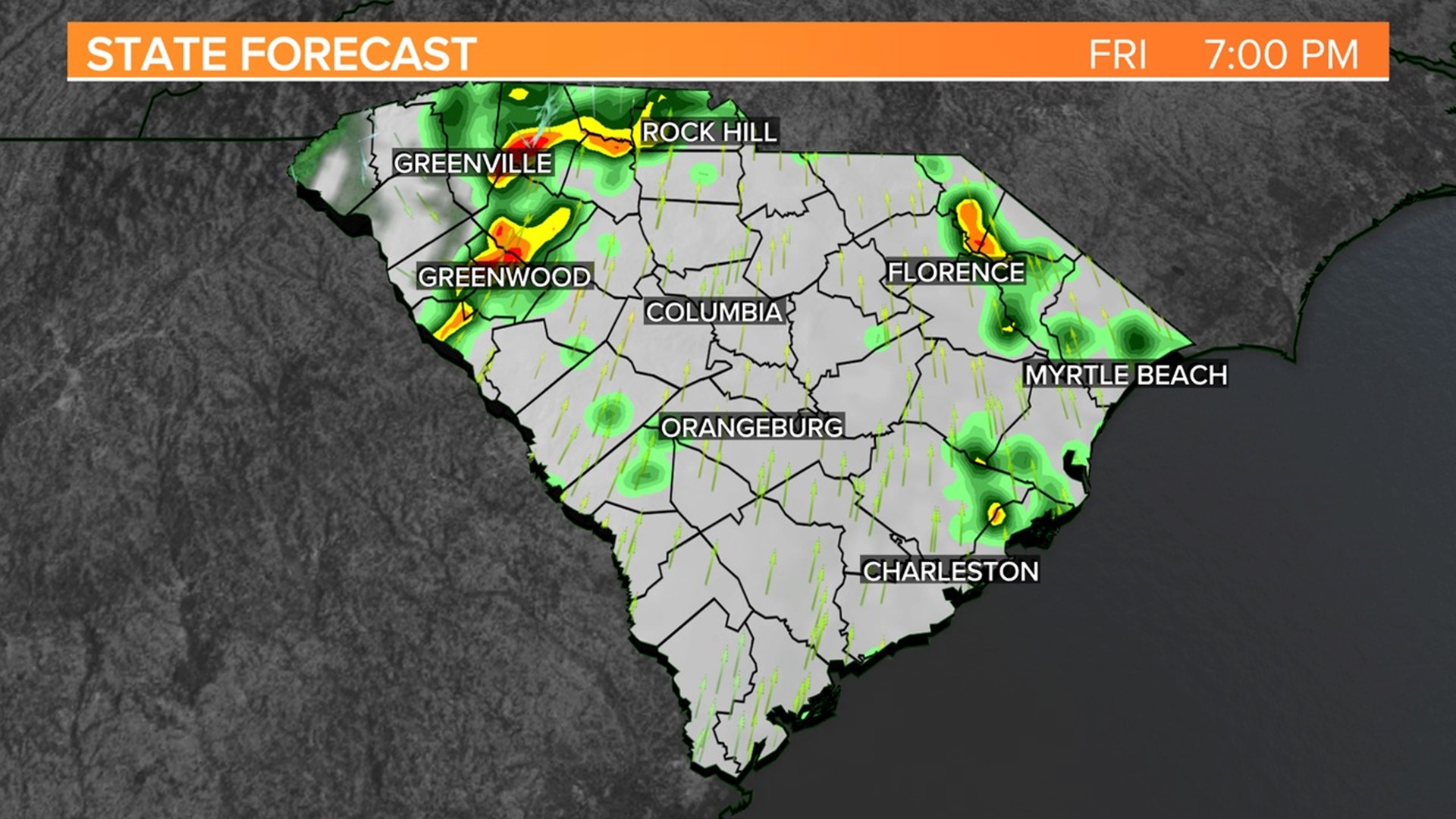More severe weather possible for South Carolina Friday afternoon | wltx.com