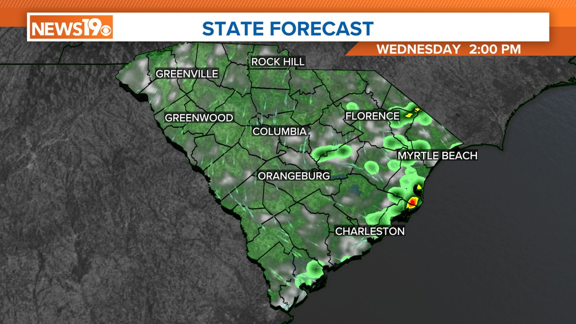 Mostly sunny, warm Monday weather | wltx.com