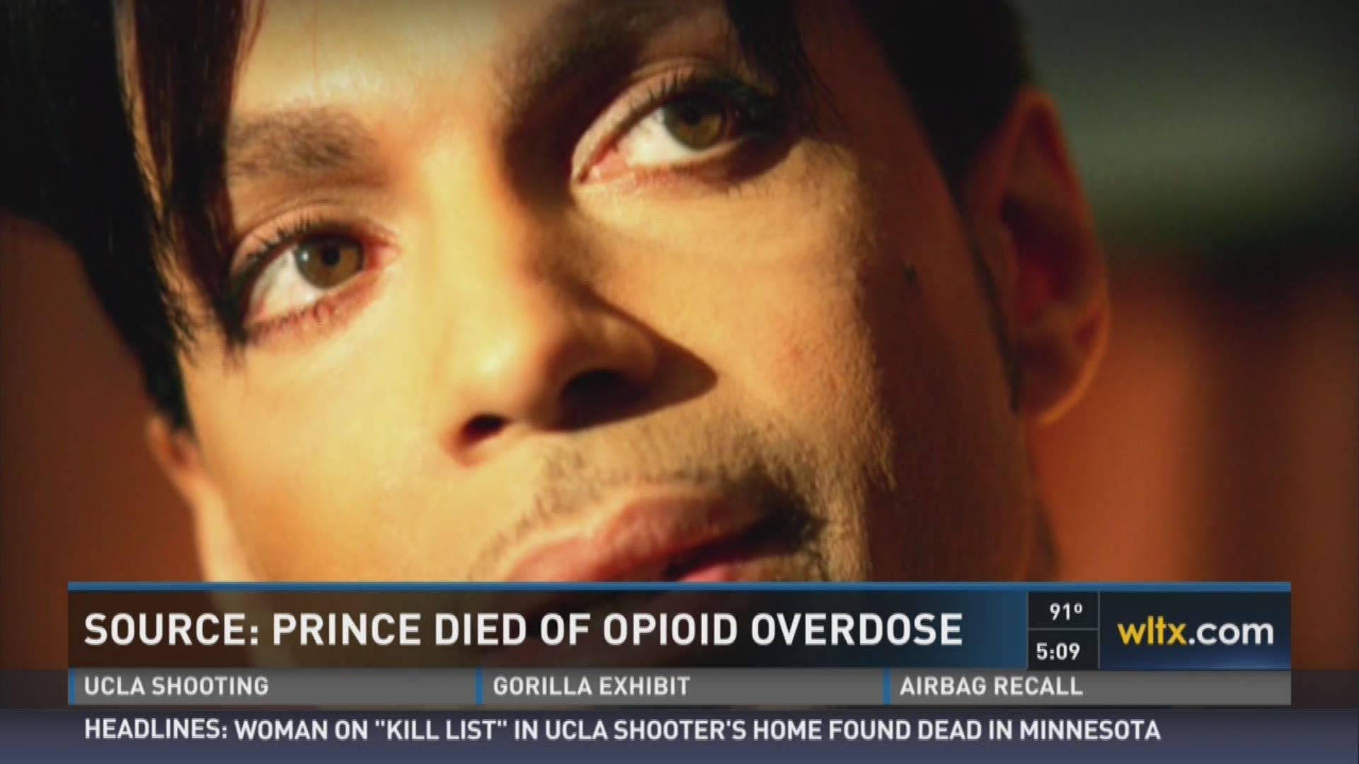 Prince Died of Accidental Overdose | wltx.com