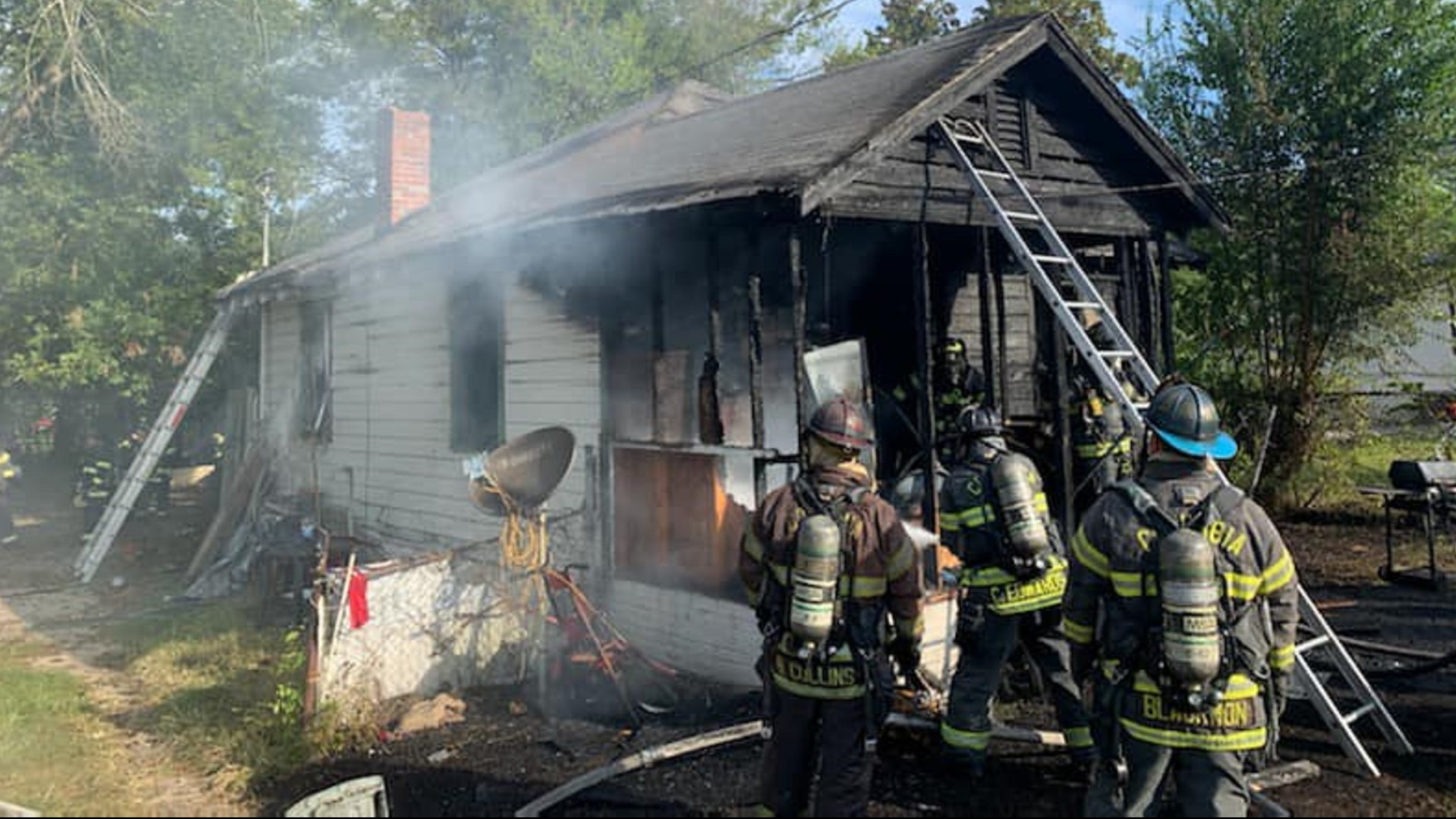 Columbia fire on Token Street near Farrow Road in South Carolina | wltx.com