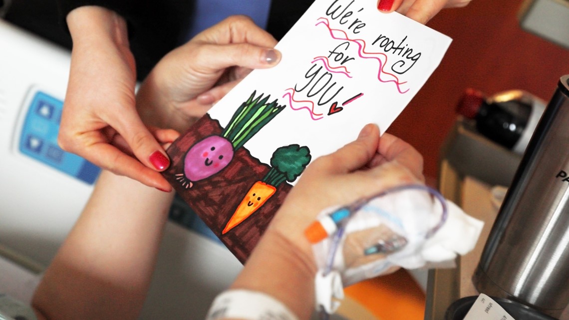 You can make cards to send to patients at Lexington Medical | wltx.com