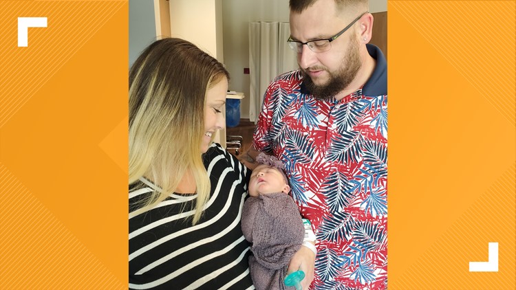 Piedmont Medical Center Fort Mill welcomes 1st baby, Alyssa Ann | wltx.com