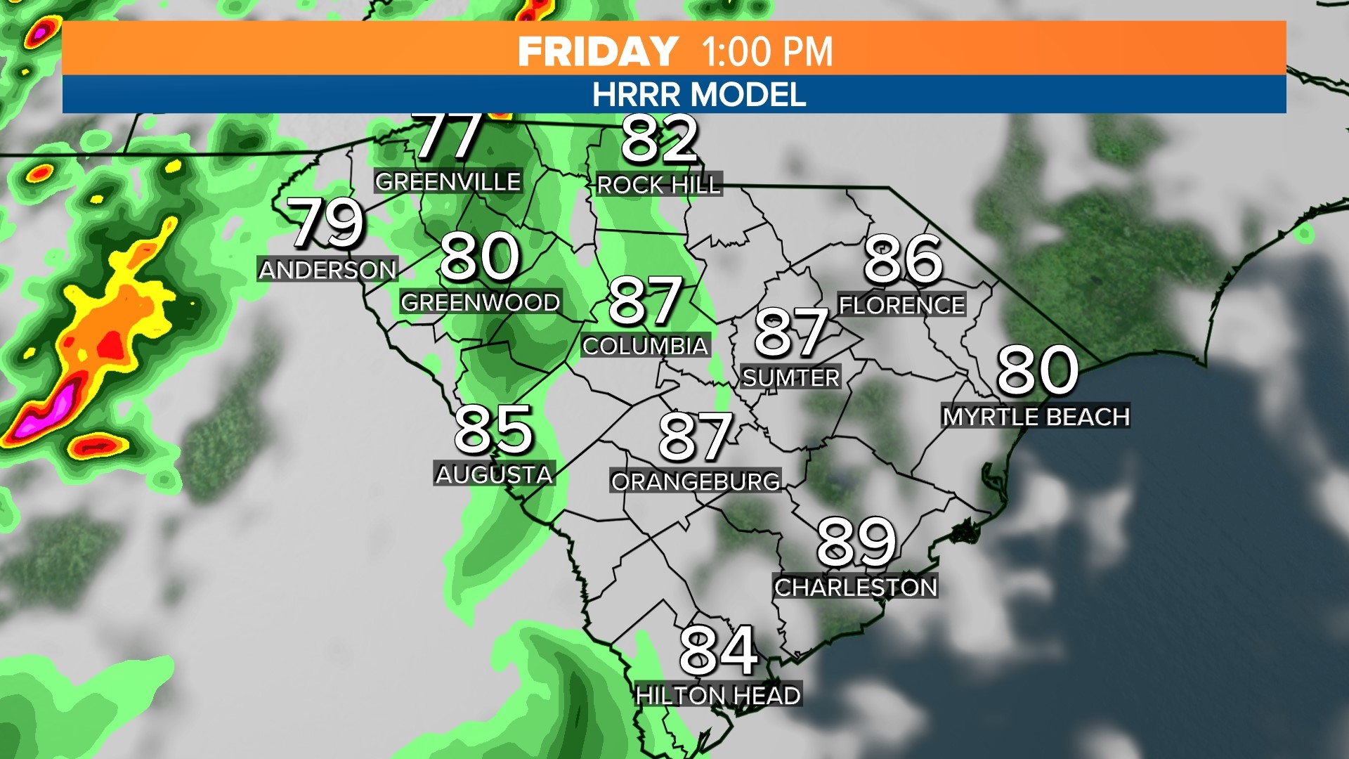 South Carolina storm forecast for May 6, 2022 | wltx.com