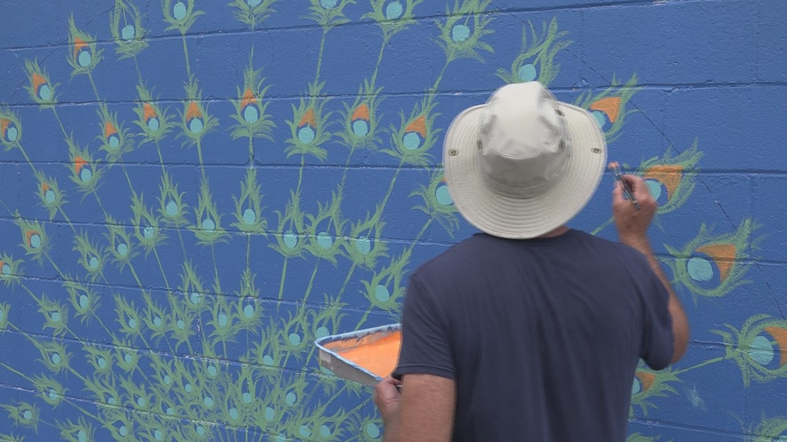 Paintbrush to wall: A new mural is coming to Cayce | wltx.com