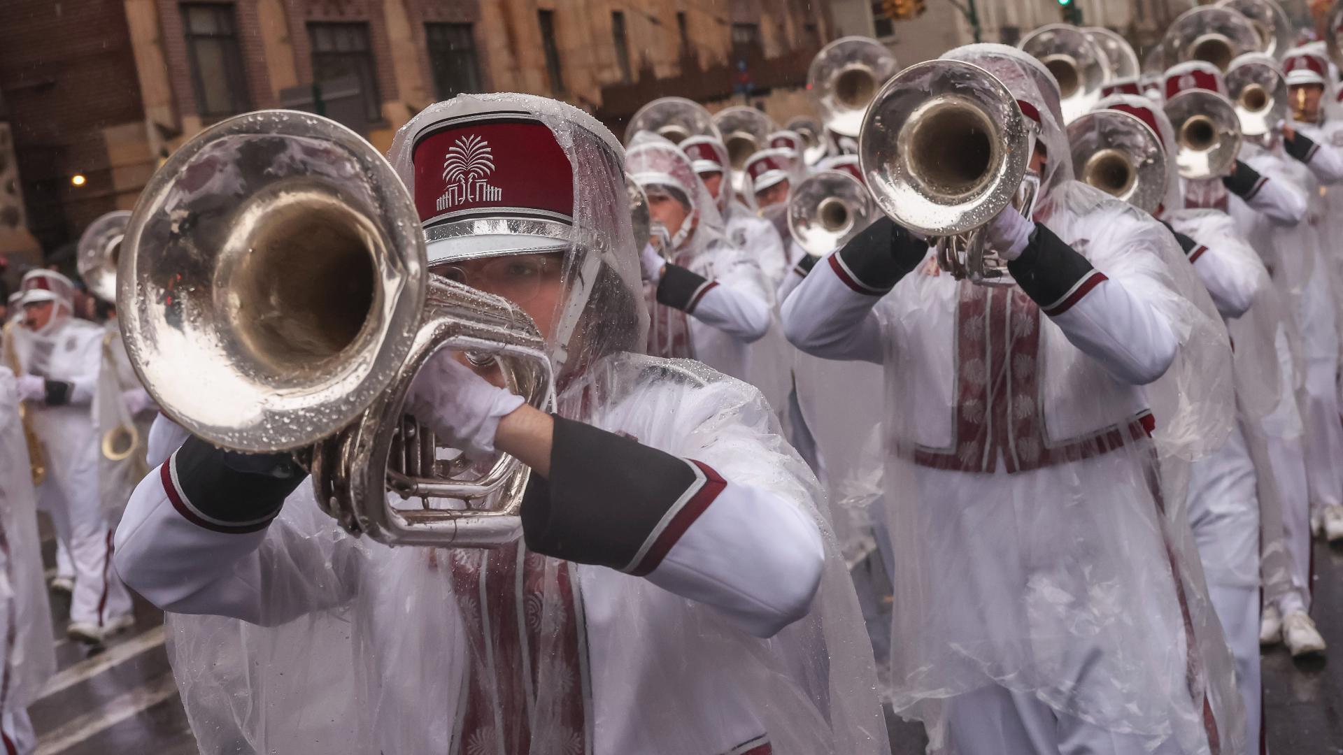 USC Marching Band shines in Macy's Thanksgiving Parade debut | wltx.com