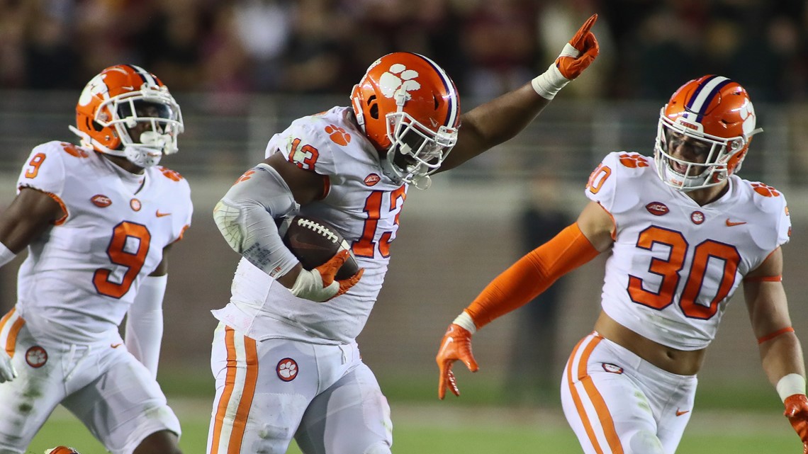 Clemson beats Florida State 34-28 | wltx.com