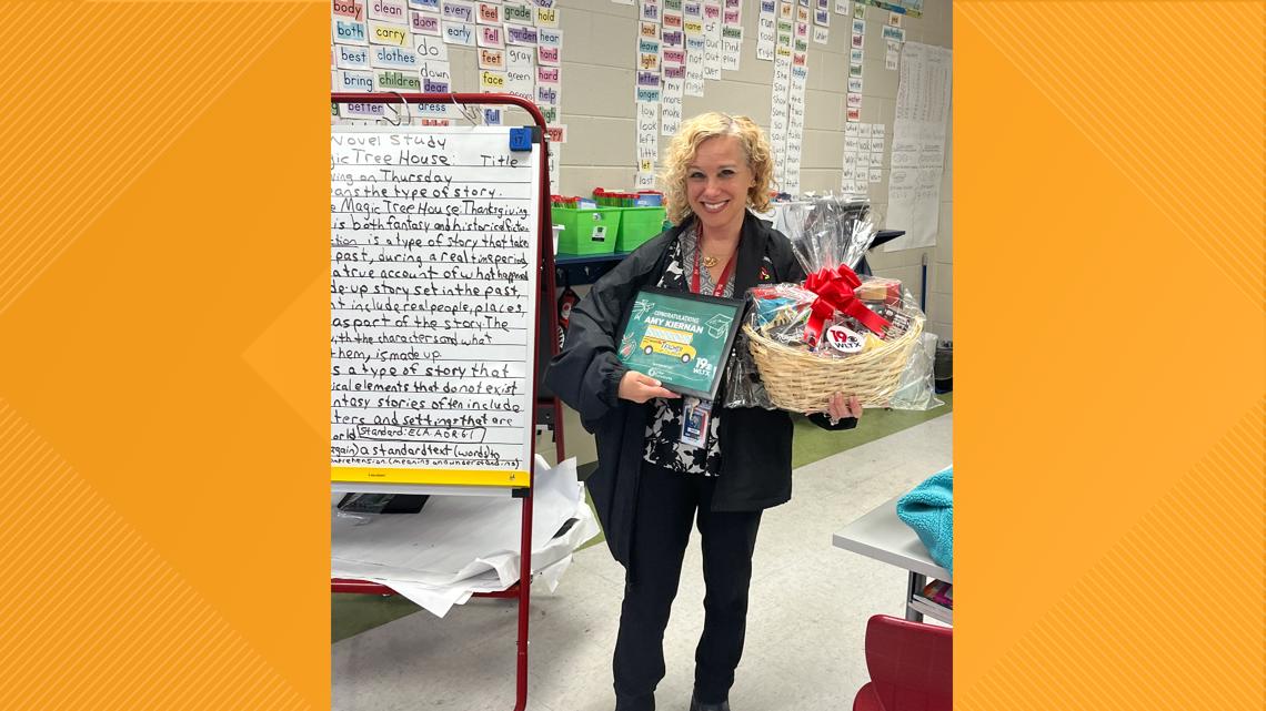 Teacher of the Week: Amy Kiernan inspires through reading | wltx.com