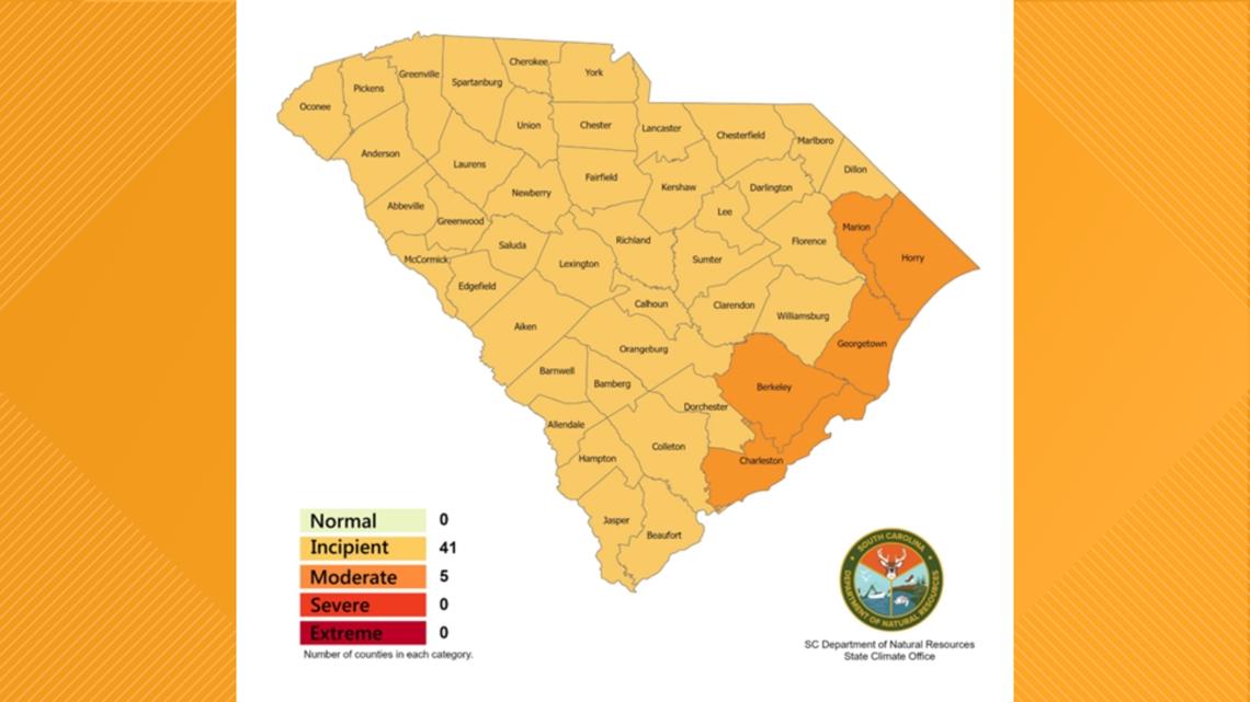 All South Carolina counties face drought conditions in May 2025 | wltx.com