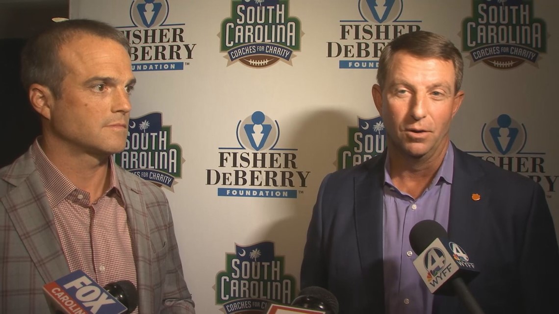 Shane Beamer, Dabo Swinney friends despite USC, Clemson rivalry | wltx.com