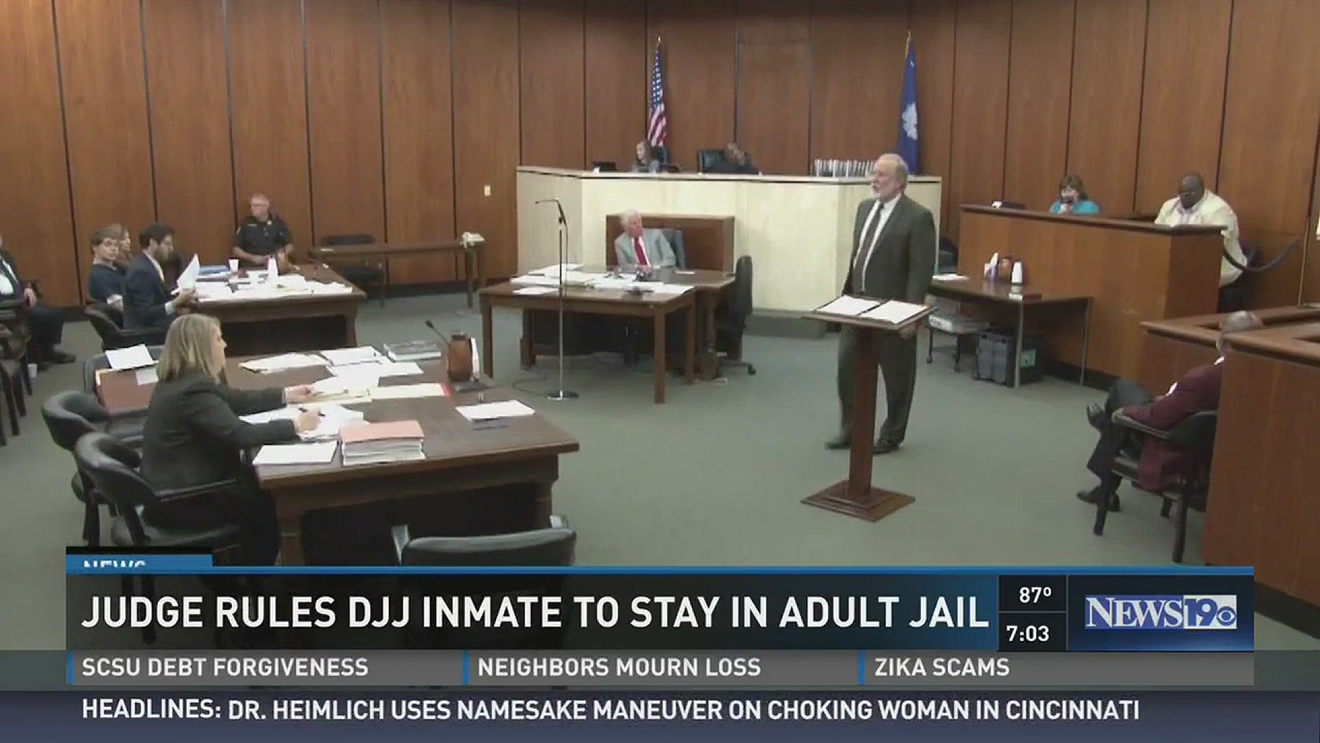 Juvenile Inmate to Stay in Adult Jail | wltx.com