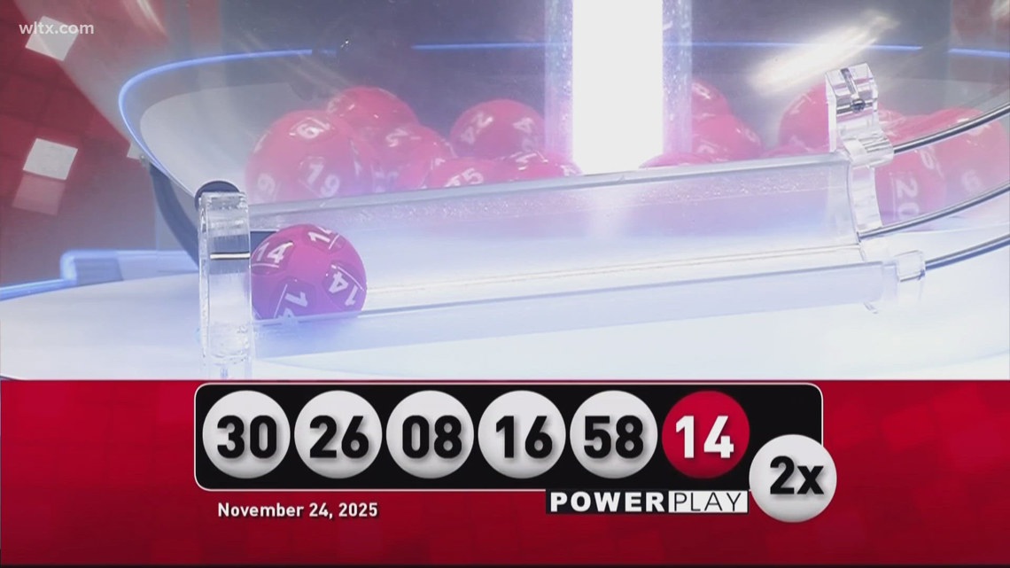 Powerball: November 24, 2025 | wltx.com