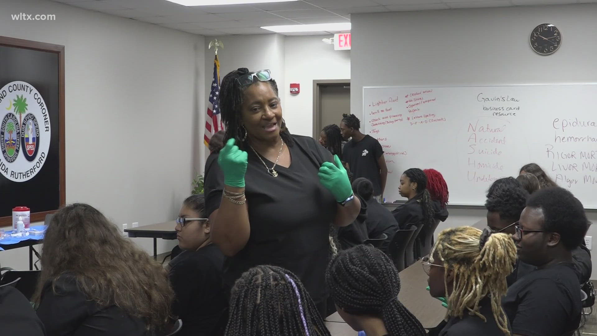 Students explore forensic science in Richland County Coroner Cadet Program | wltx.com