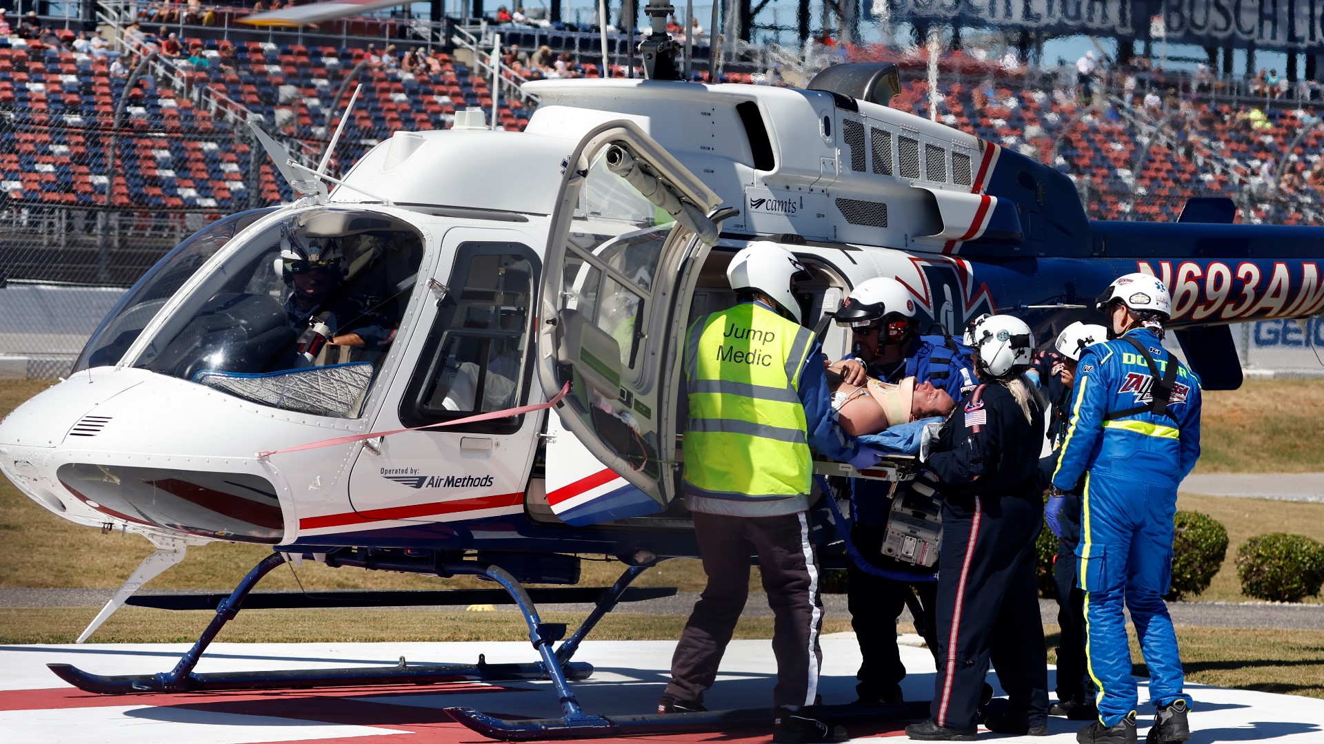 Jordan Anderson of Forest Acres suffers burns at Talladega | wltx.com