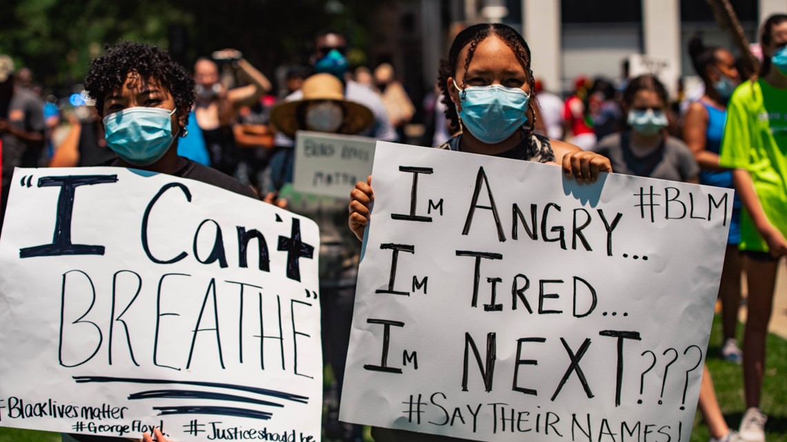 'I Can't Breathe' protest ends with Columbia's 6 p.m. curfew | wltx.com