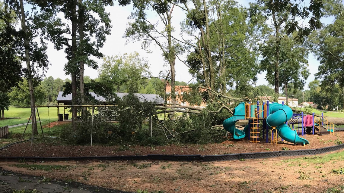Six Newberry parks closed after downburst | wltx.com