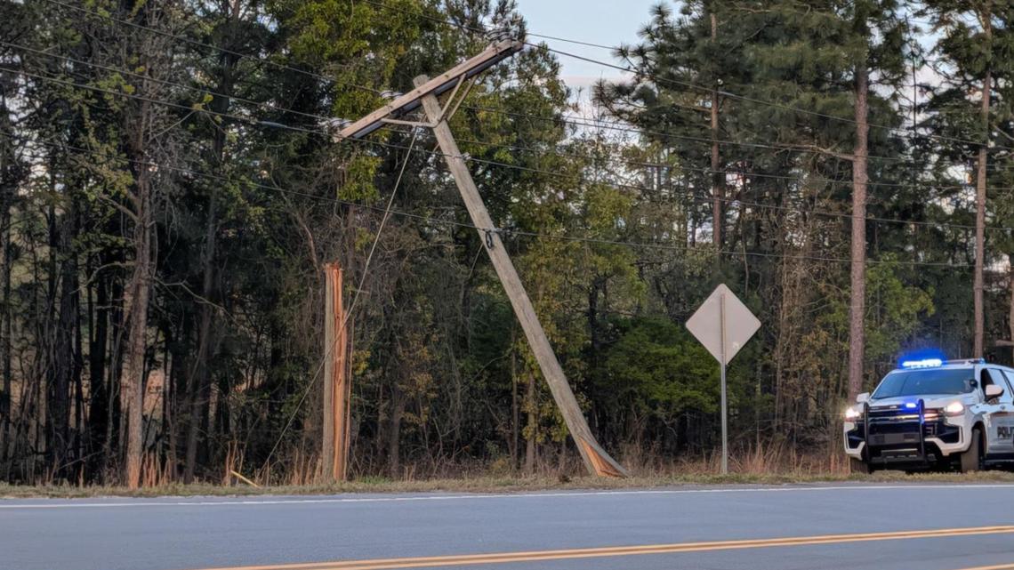 No injuries in Screaming Eagle Road crash that snapped pole, officials ...