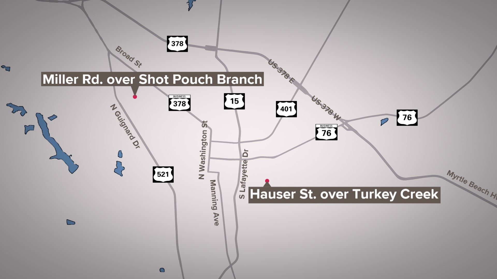 SCDOT to replace two bridges in Sumter, South Carolina | wltx.com