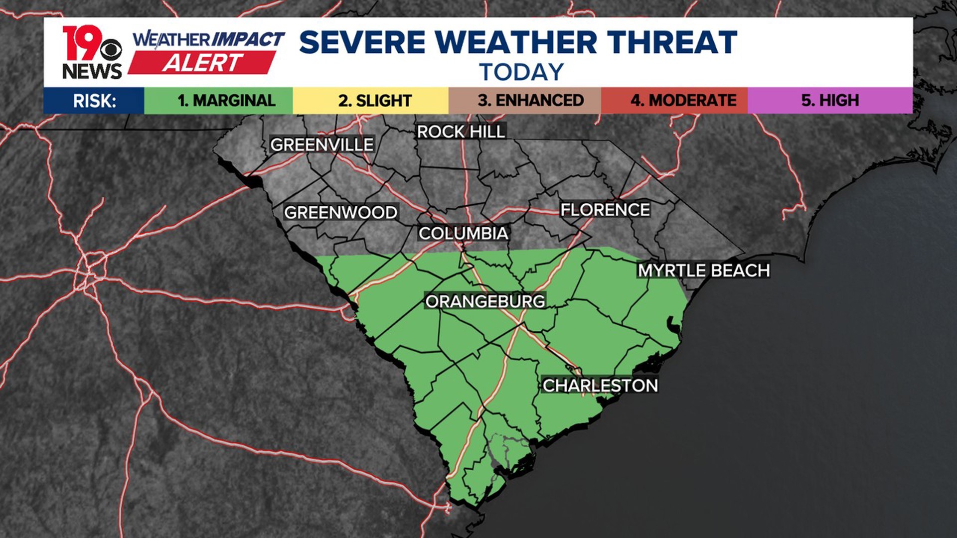 Flash flooding possible today under slow-moving storms | wltx.com