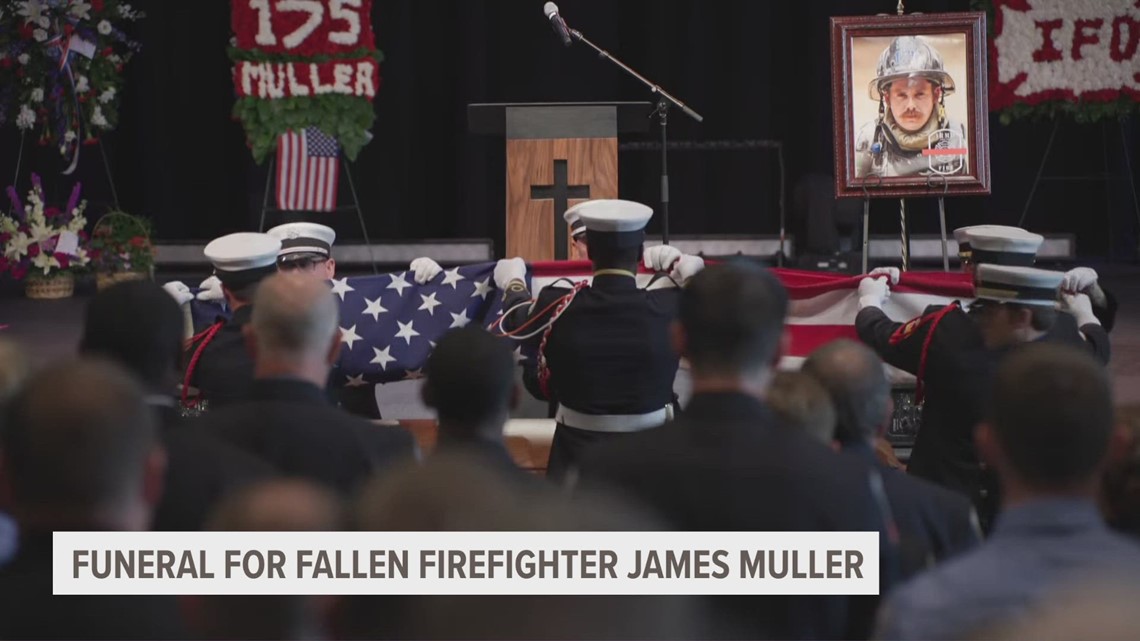Funeral for Irmo Firefighter James Muller: full video | wltx.com