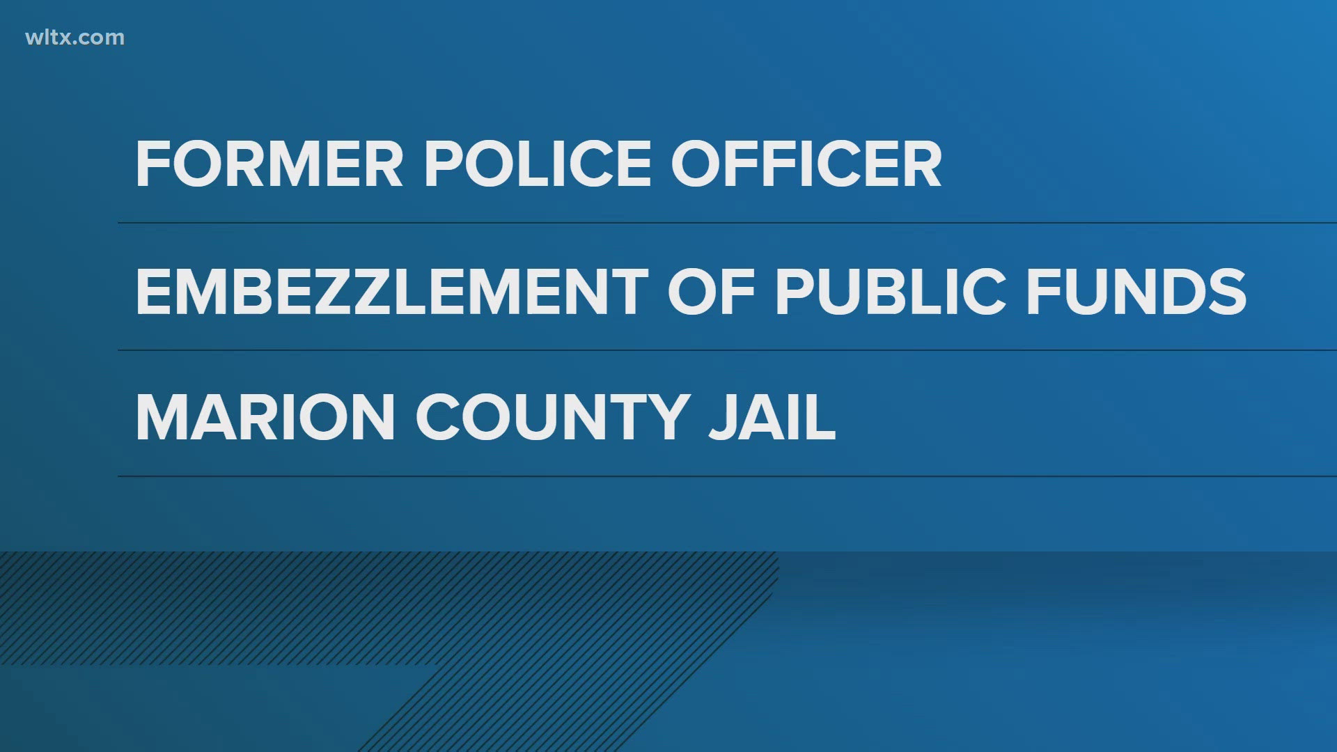 SLED: Former Mullins Police officer charged with embezzling | wltx.com