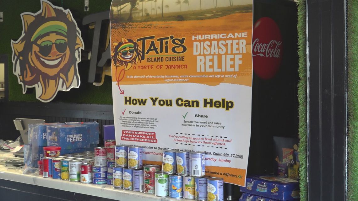 Tati’s Island Cuisine collects Hurricane Melissa aid for Jamaica | wltx.com