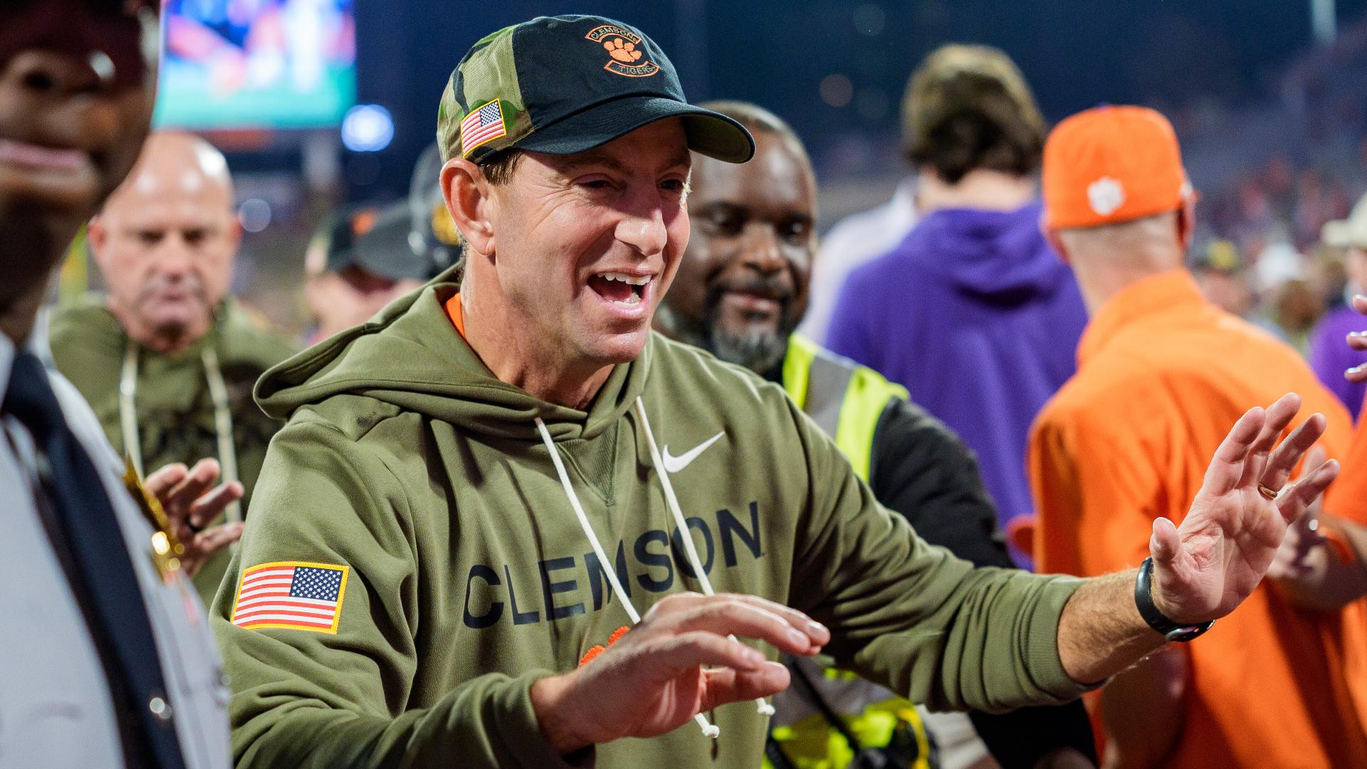 Clemson clinches bowl eligibility with a 45-10 win over Furman | wltx.com
