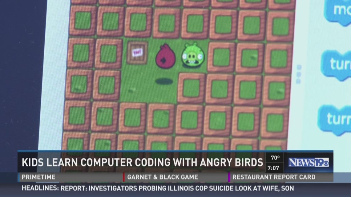 Kids Learn Computer Coding with Angry Birds | wltx.com