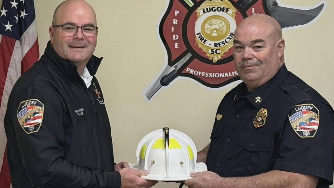 John Terry marks 33 years of service with Lugoff Fire Service | wltx.com