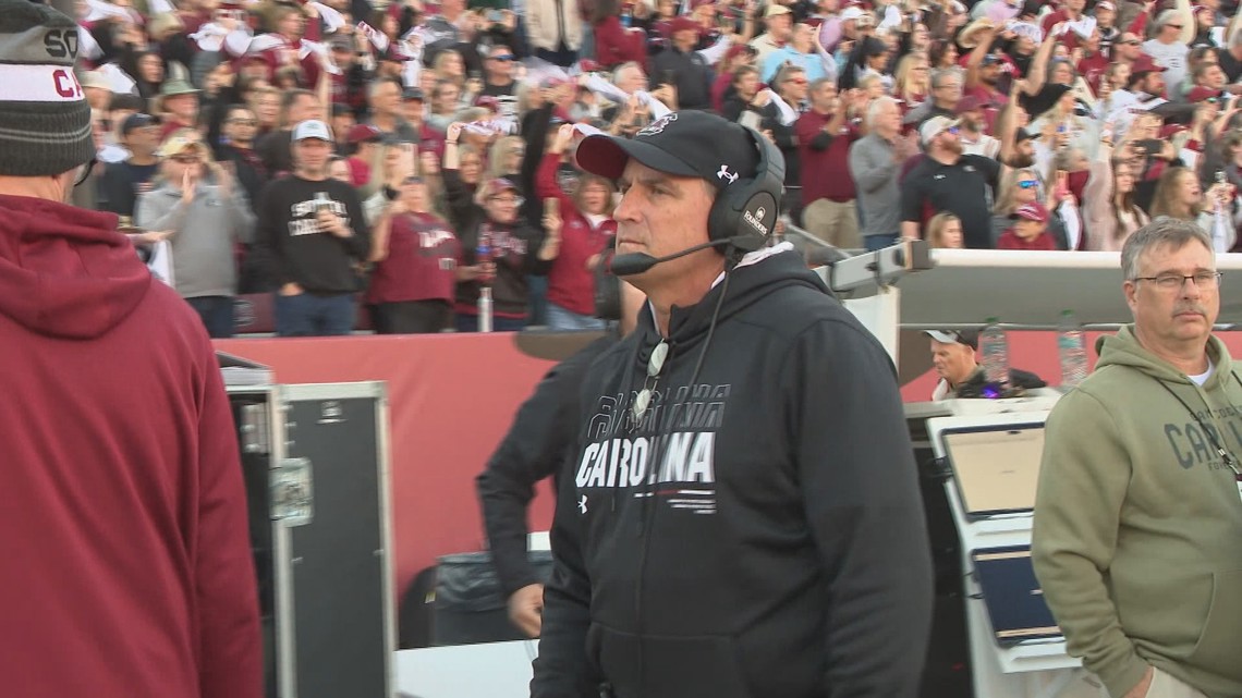 Mike Shula named South Carolina OC with $1.1M salary | wltx.com