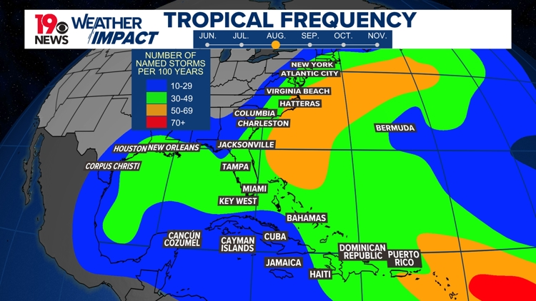 Hurricane Erin may regain Cat 5 strength after drop to Cat 3 | wltx.com