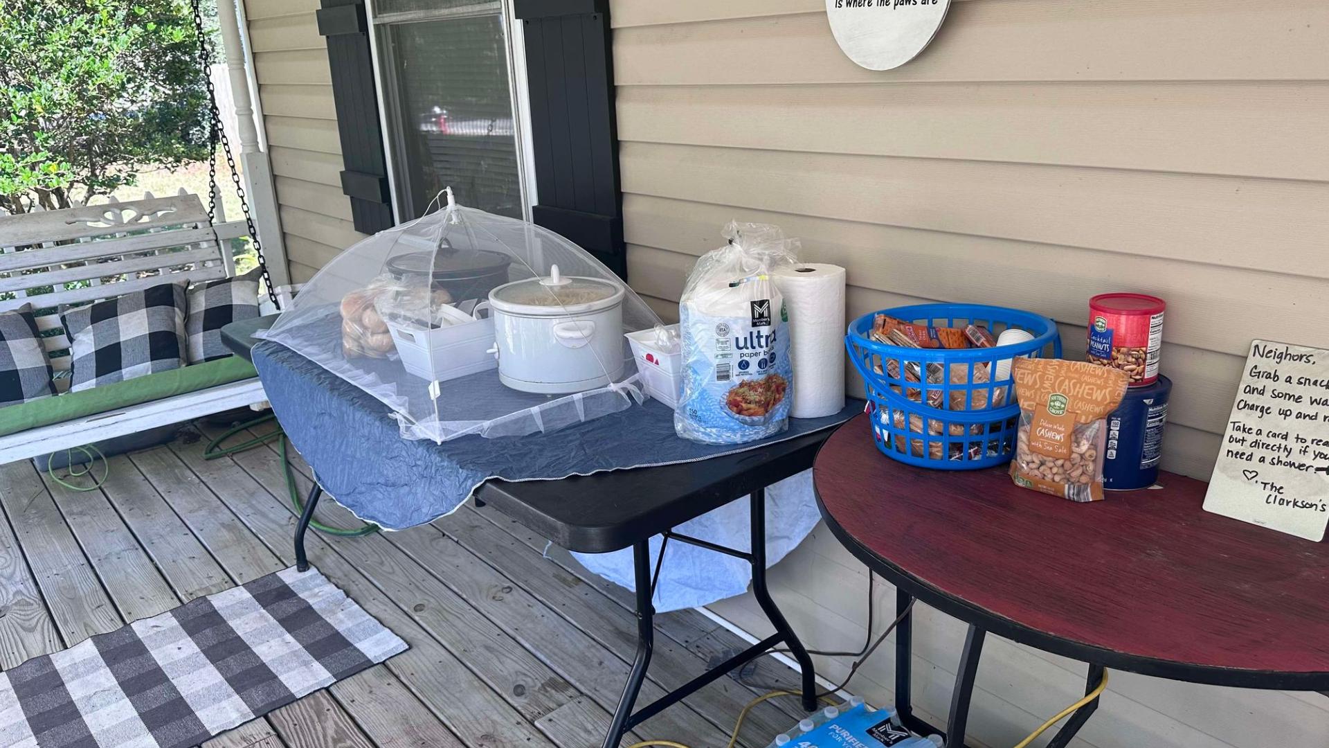 Irmo woman offering up her front porch for storm victims | wltx.com