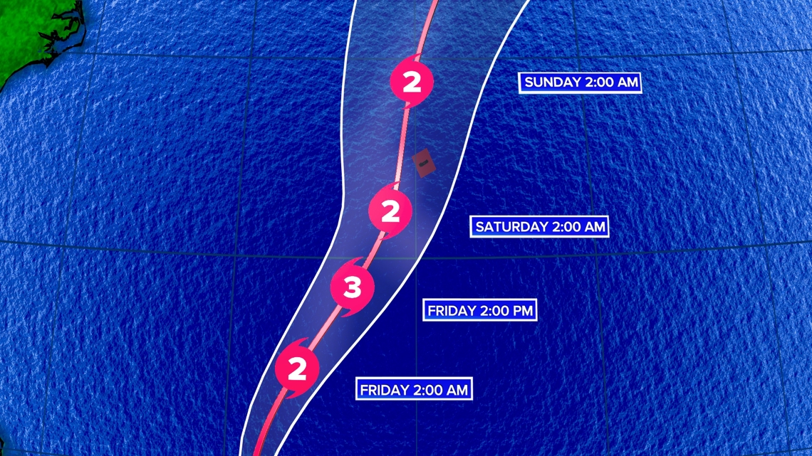 Hurricane Ernesto expected to become a major storm Friday | wltx.com