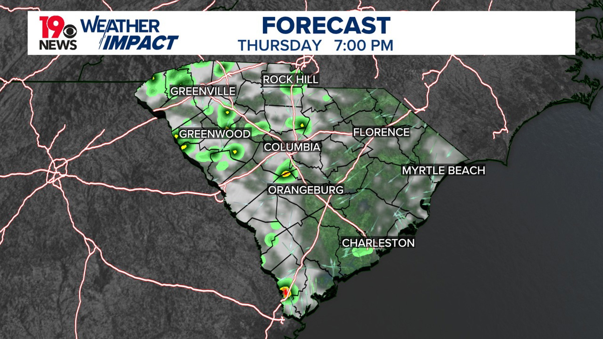 Partly cloudy skies with rain possible later today | wltx.com
