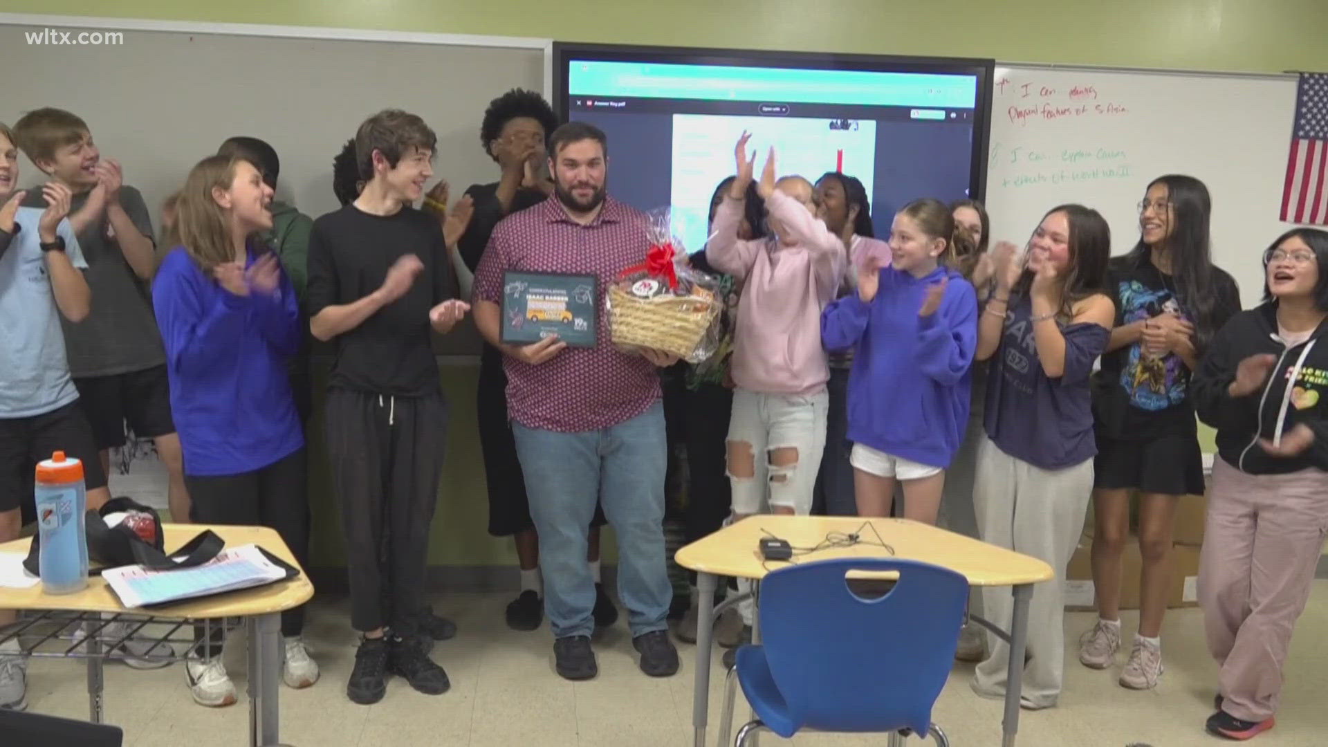 Meet News19 Teacher of the Week Isaac Barber | wltx.com
