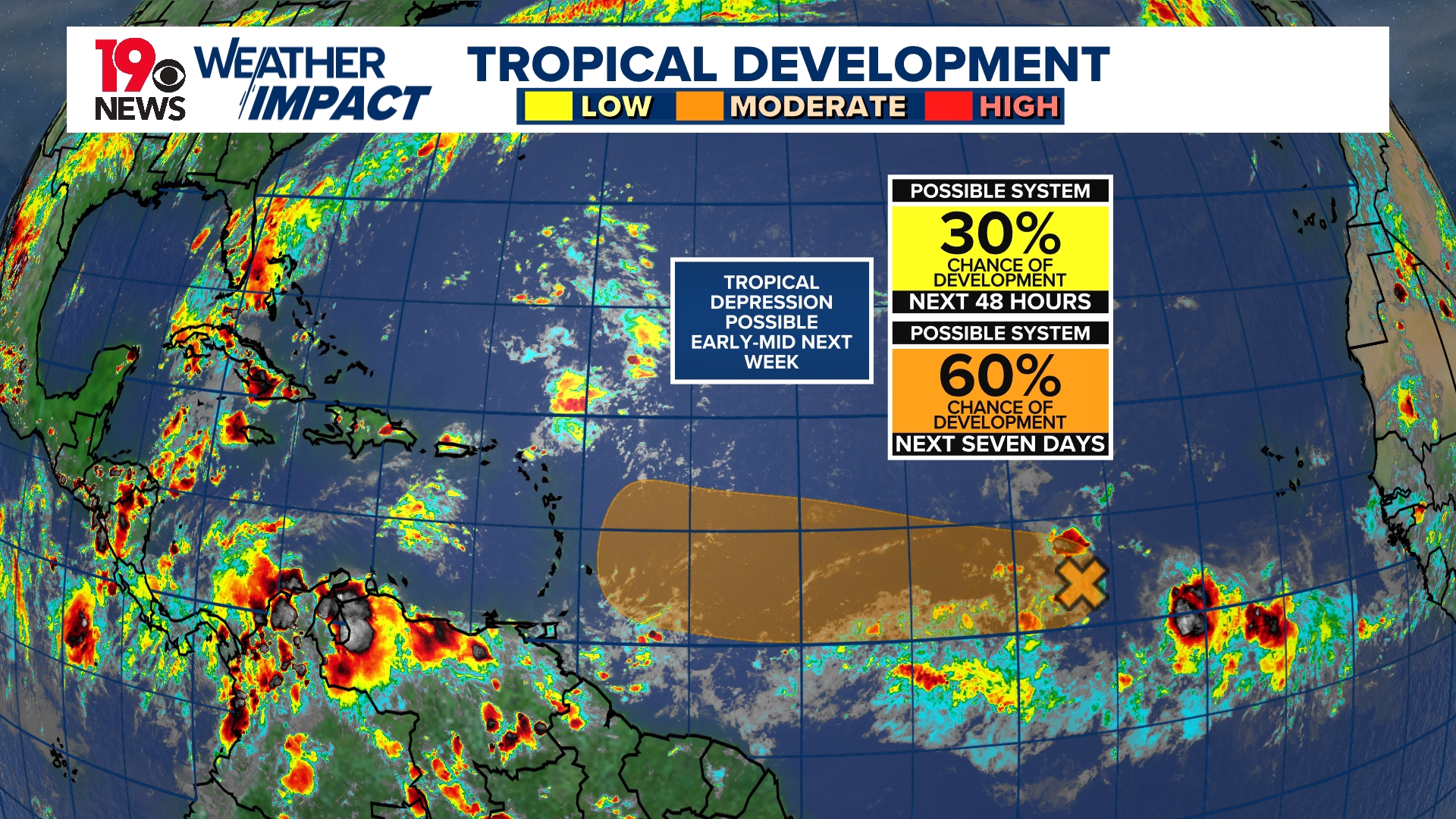 Tracking Invest 91-L: Tropical development possible in the Atlantic ...