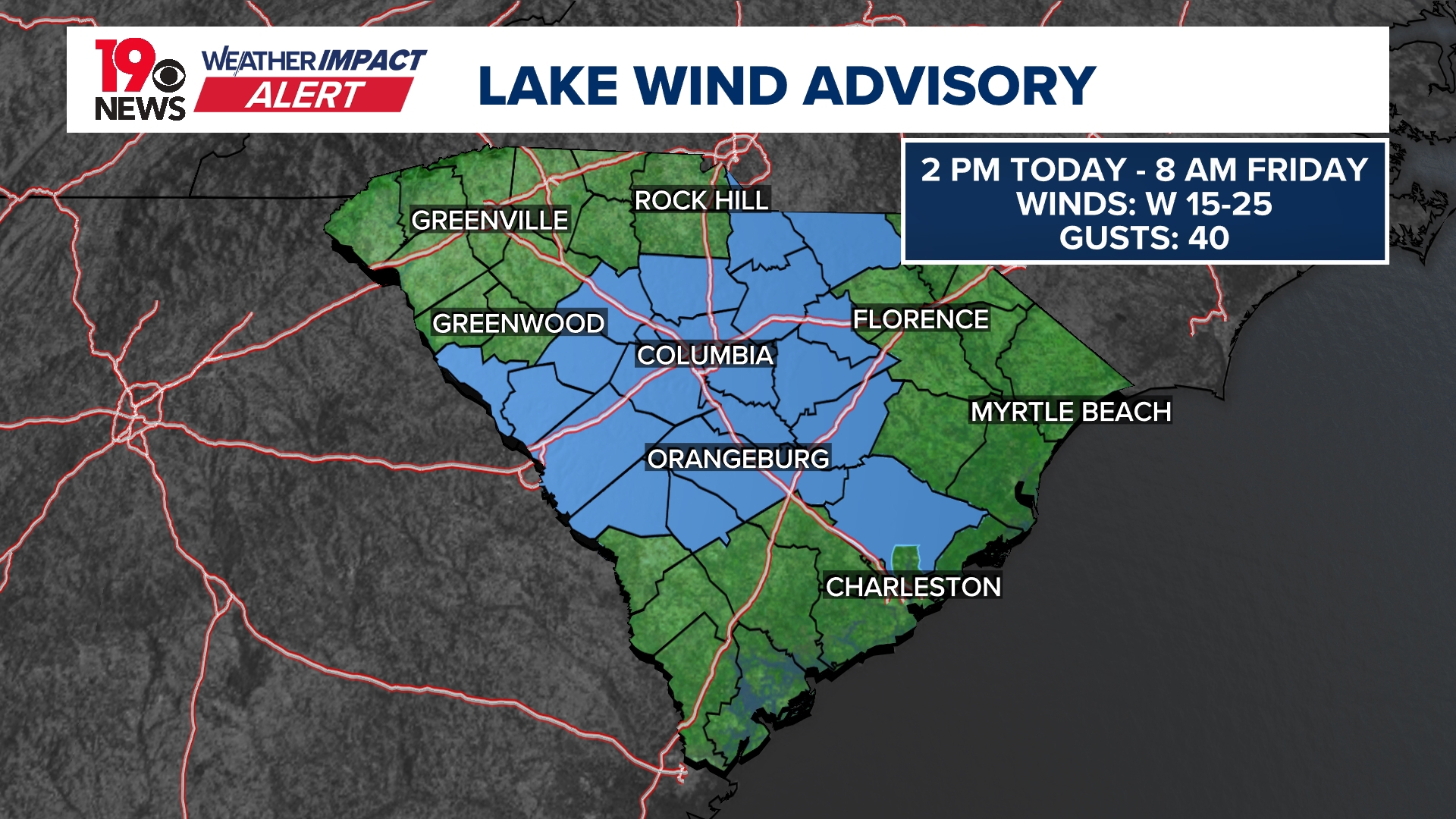 South Carolina under Red Flag Fire Alert as dry, windy conditions ...